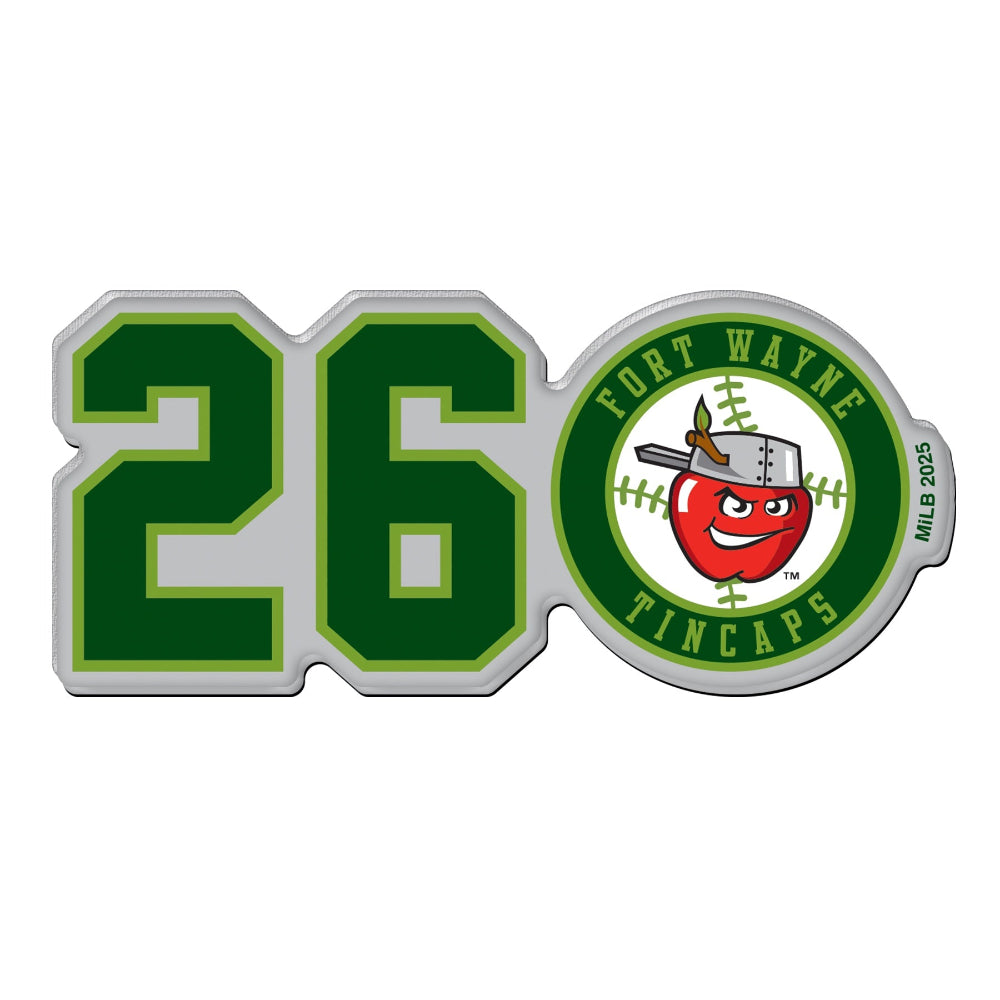 Fort Wayne TinCaps 260 Acrylic Magnet – Fort Wayne TinCaps Official Store